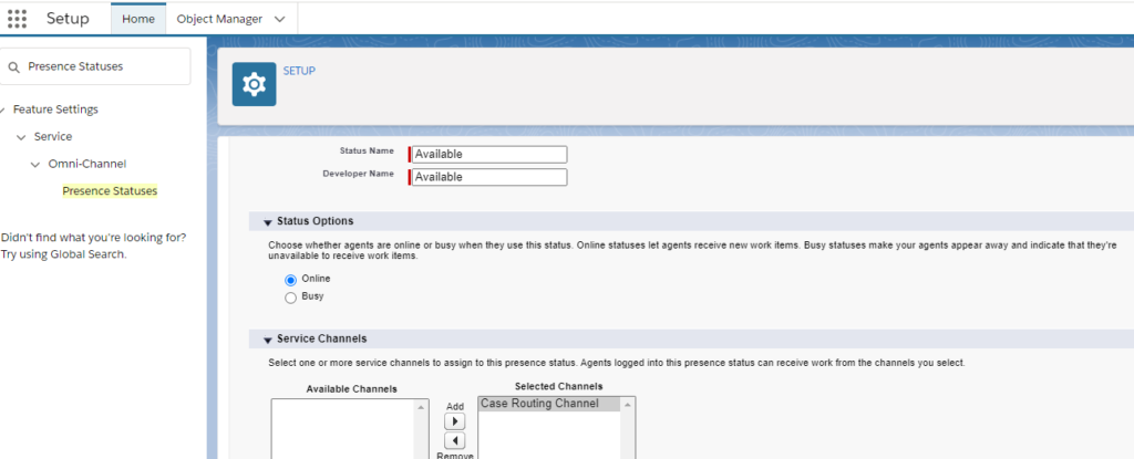 Omni-Channel: Setup and Configuration - Atrium