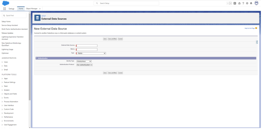 How To Import External Data With Salesforce Connect Atrium