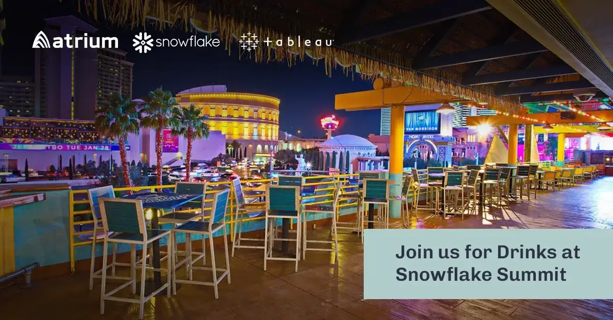 Snowflake Summit 2023 Happy Hour - Atrium