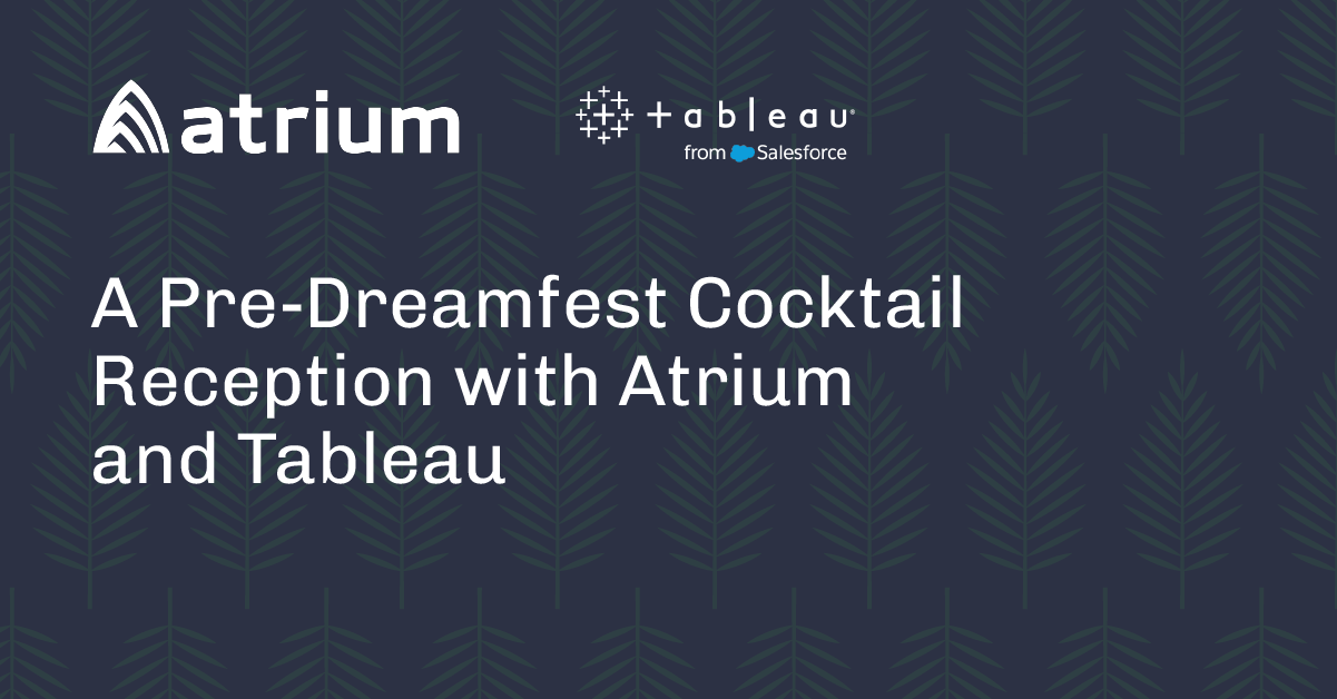 A Pre-Dreamfest Cocktail Reception with Atrium and Tableau - Atrium