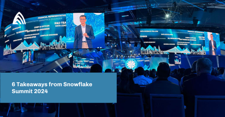 6 Takeaways from Snowflake Summit 2024 - Atrium 6 Takeaways from Snowflake Summit 2024 - Atrium