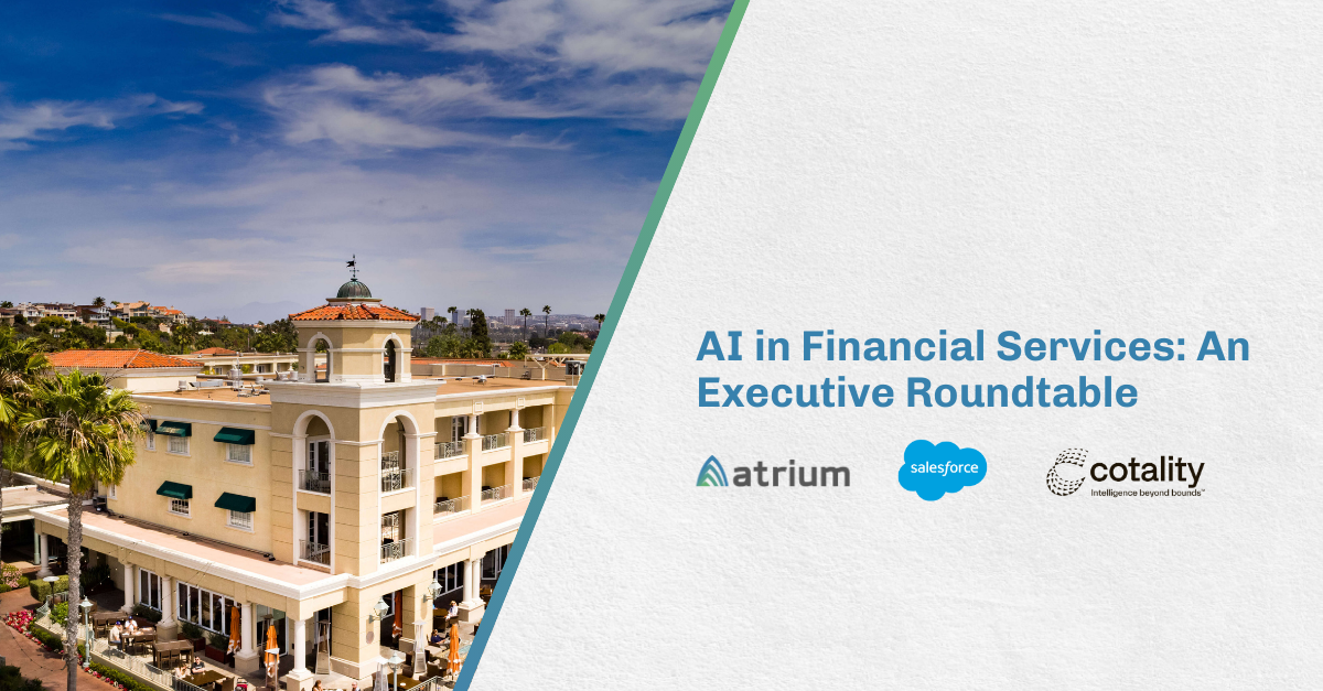 AI in Financial Services: An Executive Roundtable & Luncheon - Atrium