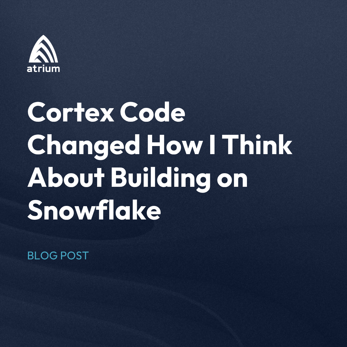 Snowflake Cortex Code: Building Data POCs Faster